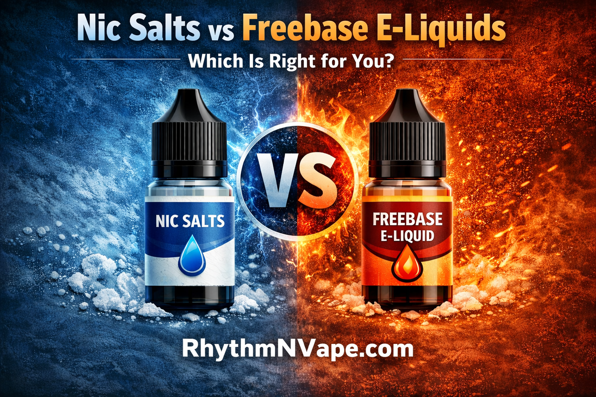 🤔 Nic Salt vs Freebase E-Liquids: What’s the Difference and Which Shou ...