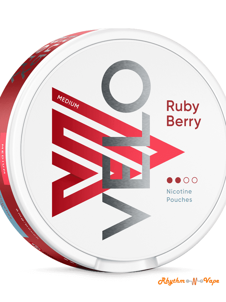 Velo Ruby Berry 10MG Pouches – Rhythm N Vape LTD